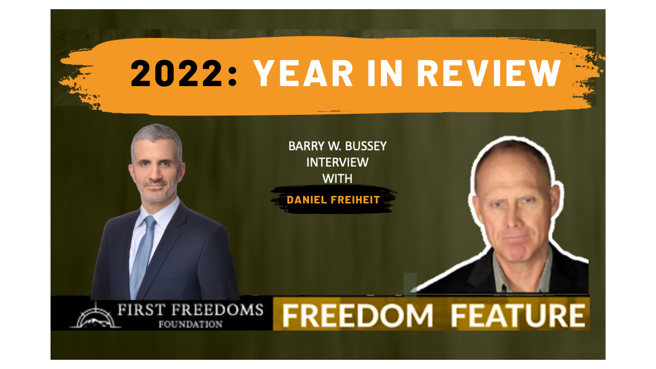 2022 Year In Review – Interview with Lawyer Daniel Freiheit - FIRST ...
