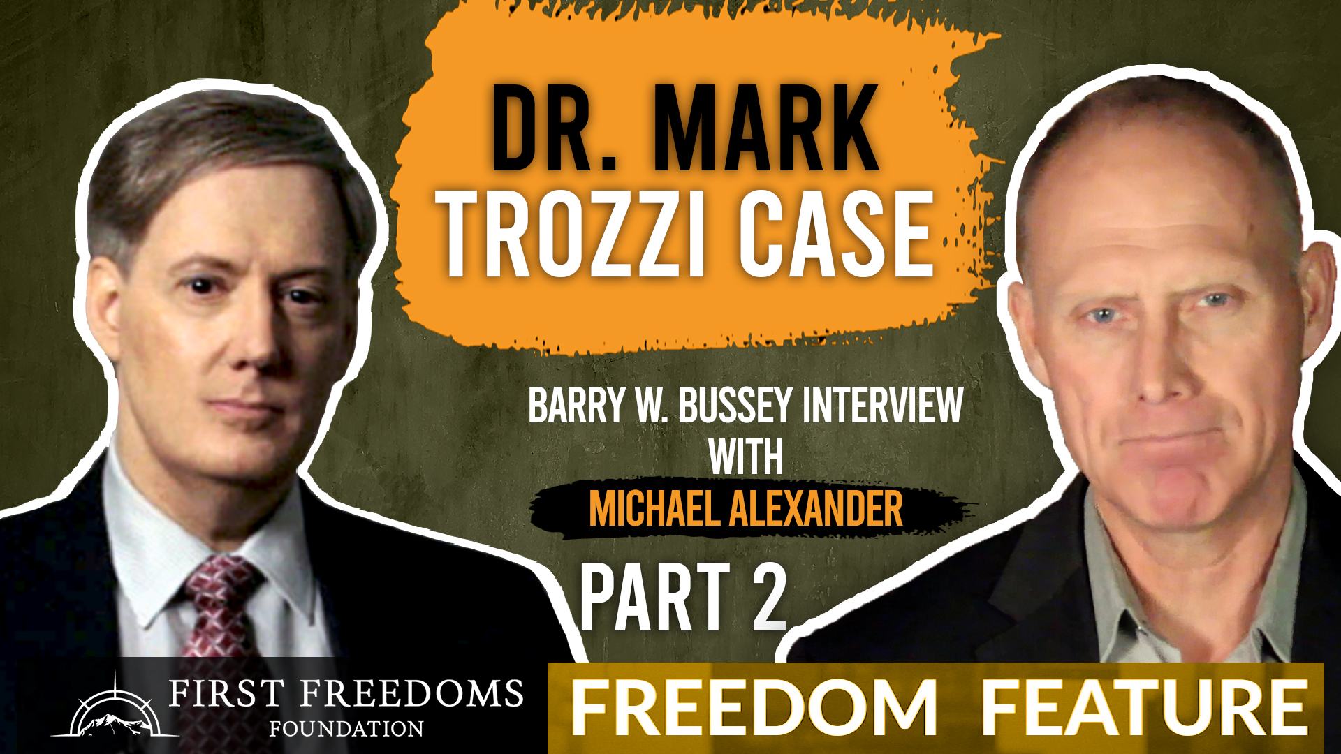 Part Two: Trozzi Case - Interview with Michael Alexander - FIRST ...