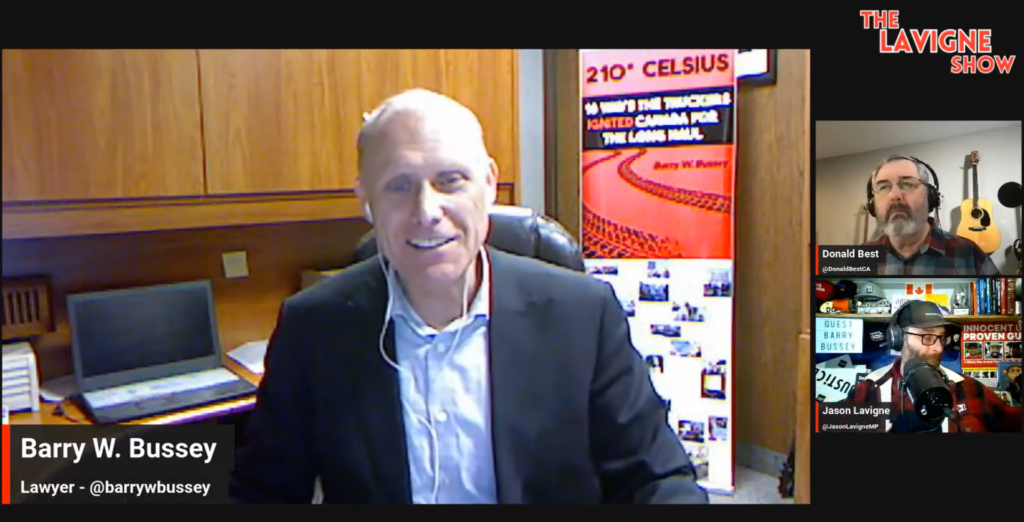 Barry Interviewed on The Lavigne Show About 210° Celsius - FIRST ...