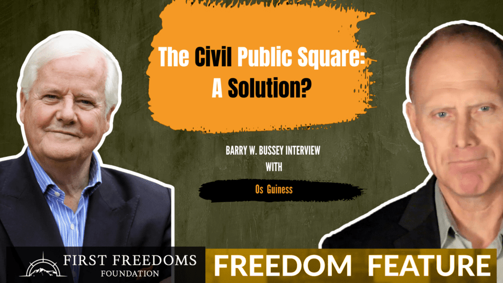 The Civil Public Square: A Solution? - FIRST FREEDOMS FOUNDATION